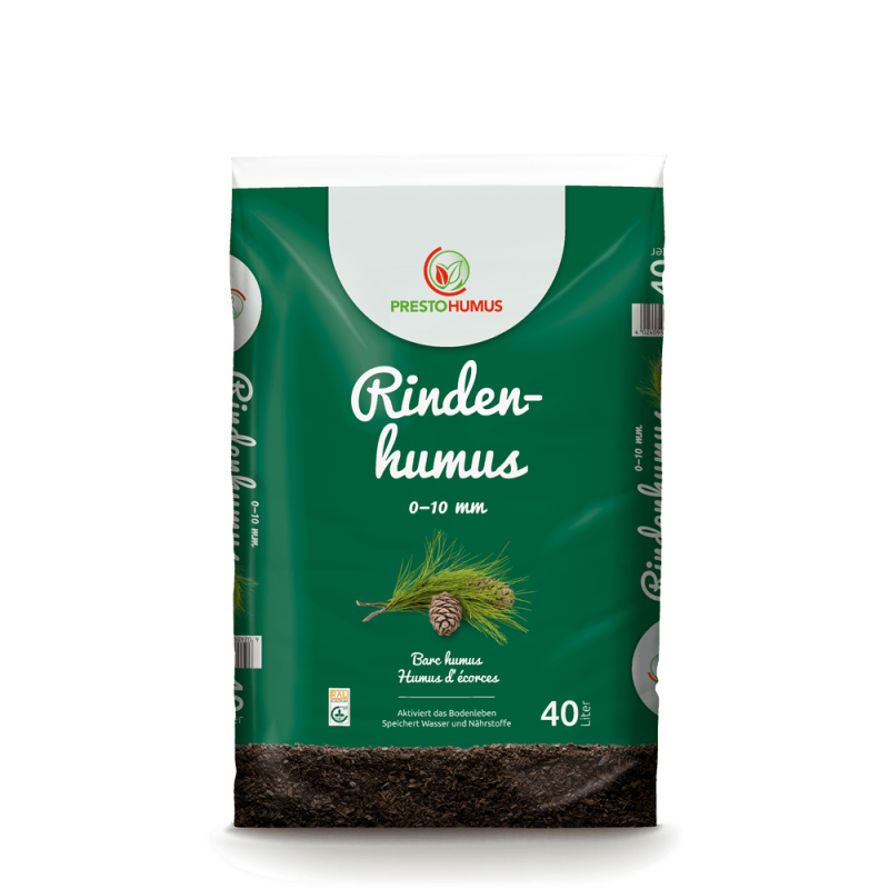 Rindenhumus in Premium Qualität als natürliche Bodenverbesserung